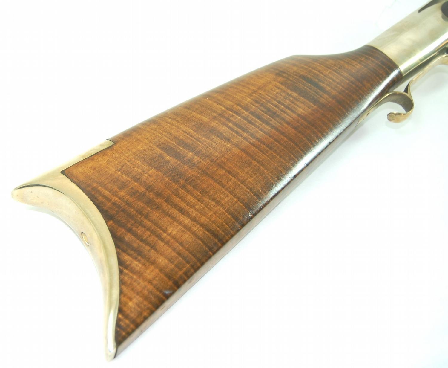 Navy Arms Reproduction Percussion Rifle, stamped “MOWRY” 45 caliber