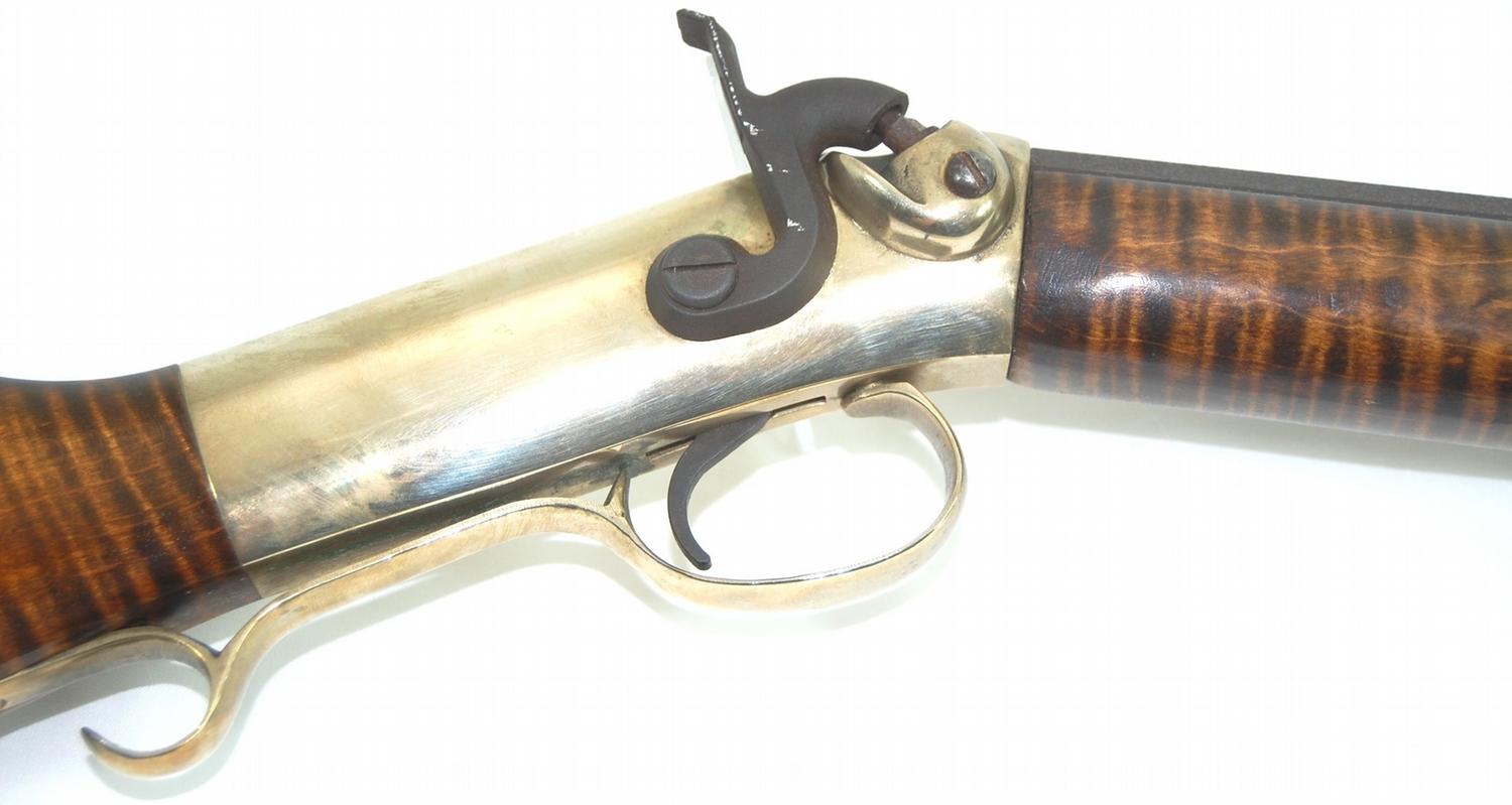 Navy Arms Reproduction Percussion Rifle, stamped “MOWRY” 45 caliber