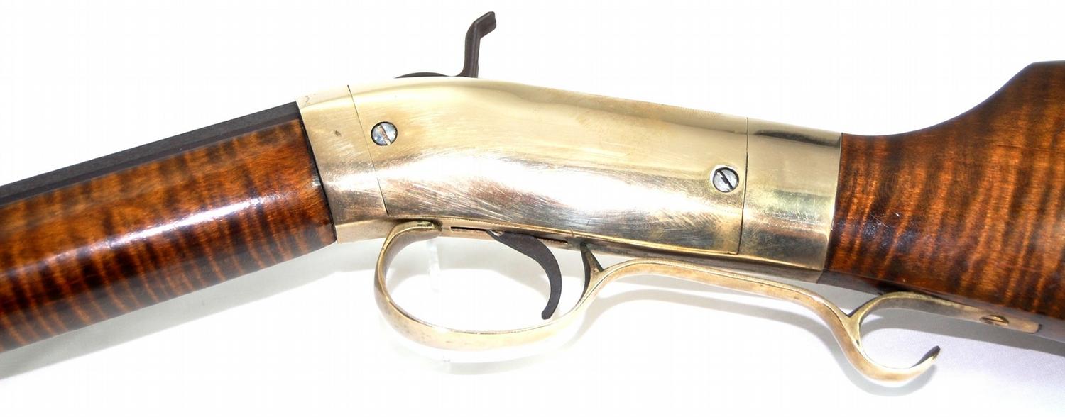 Navy Arms Reproduction Percussion Rifle, stamped “MOWRY” 45 caliber