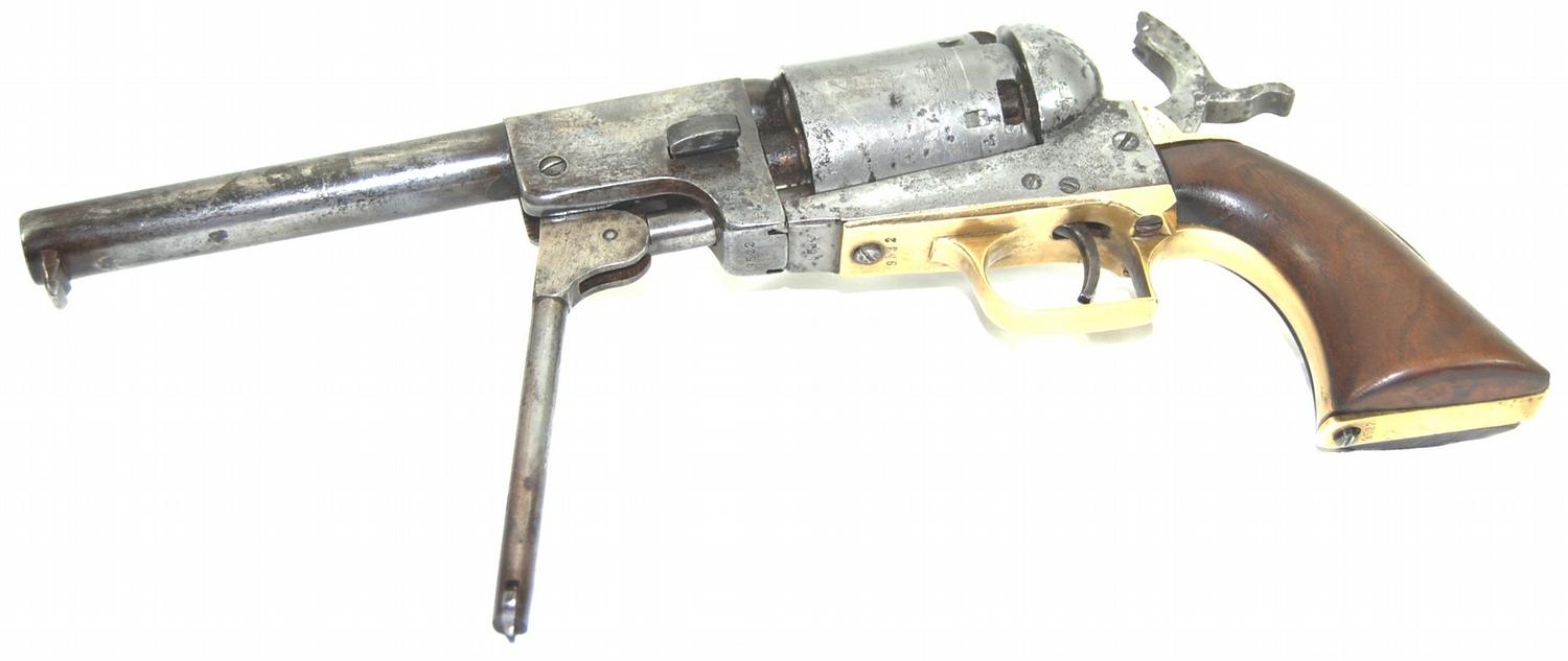 Colt Dragoon Second Model in 44 caliber revolver gun