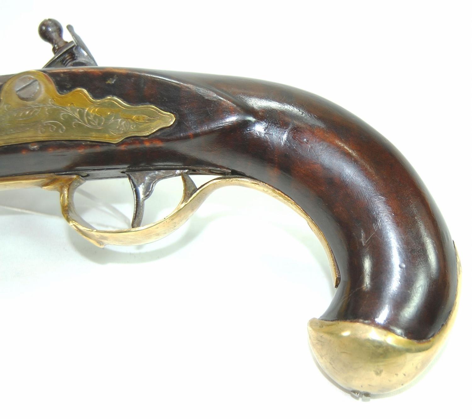 Kentucky Flintlock Pistol, Modern, Approx. 44 caliber