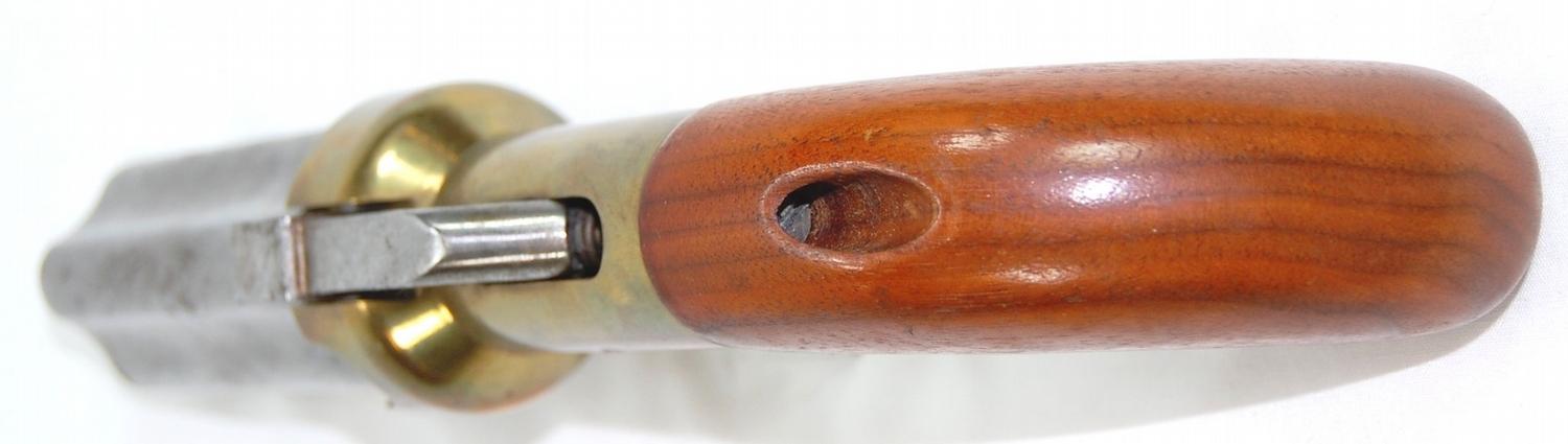 CMC Modern Produced Pepper Box, w top bar hammer Percussion Pistol