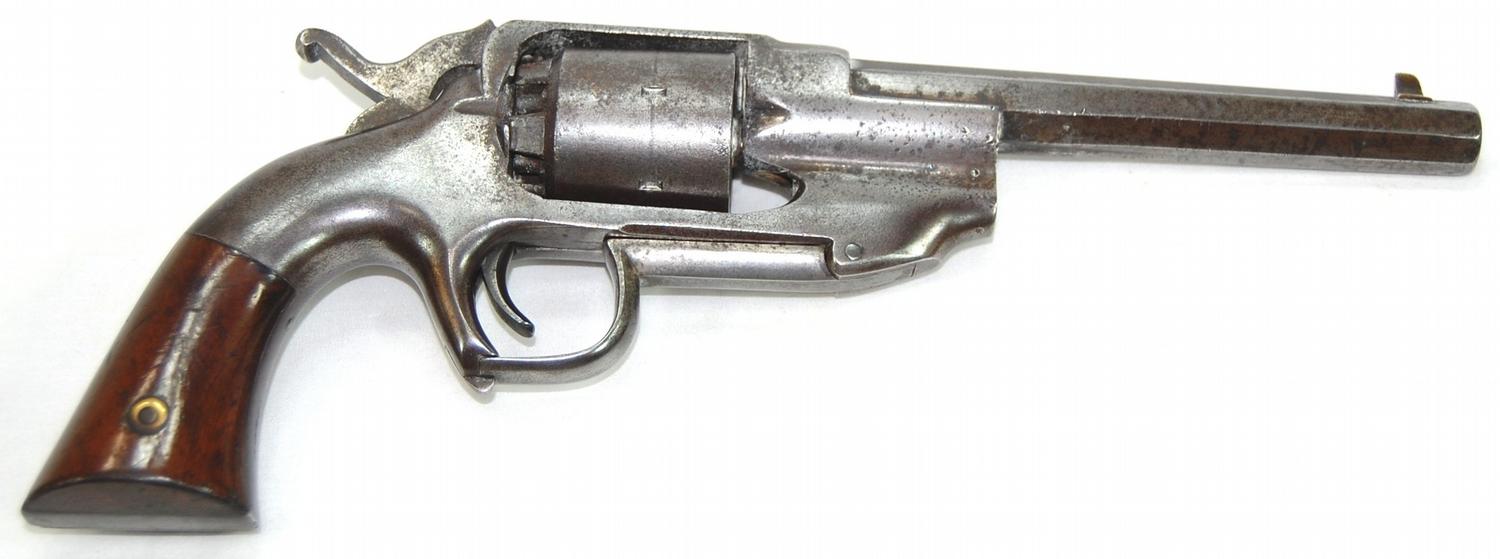 Allen & Wheelock Revolver, 36 caliber Pistol, 1858-1865