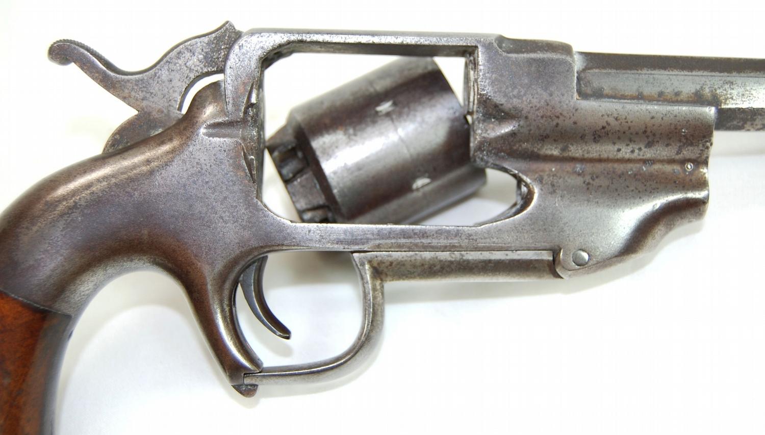 Allen & Wheelock Revolver, 36 caliber Pistol, 1858-1865