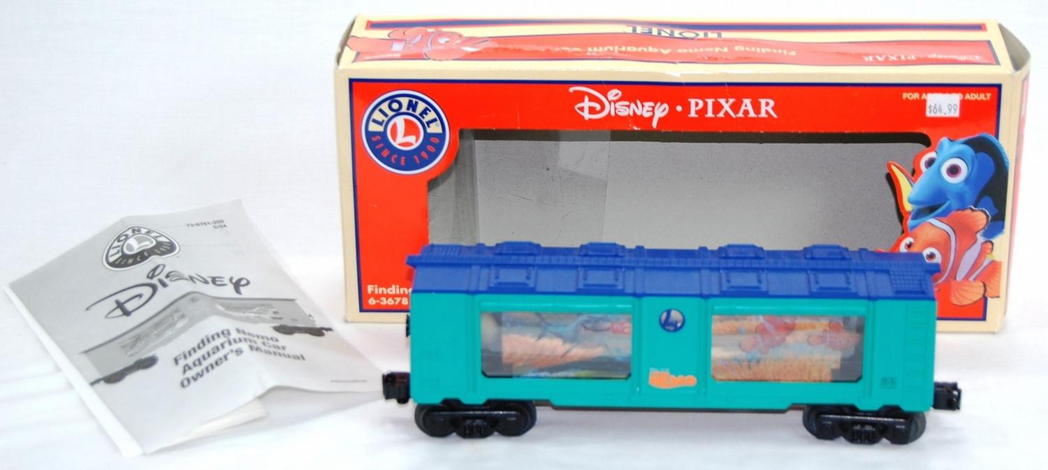 Lot of 3 Lionel "O" Guage Disney Train Cars - World of Disney, Finding ...