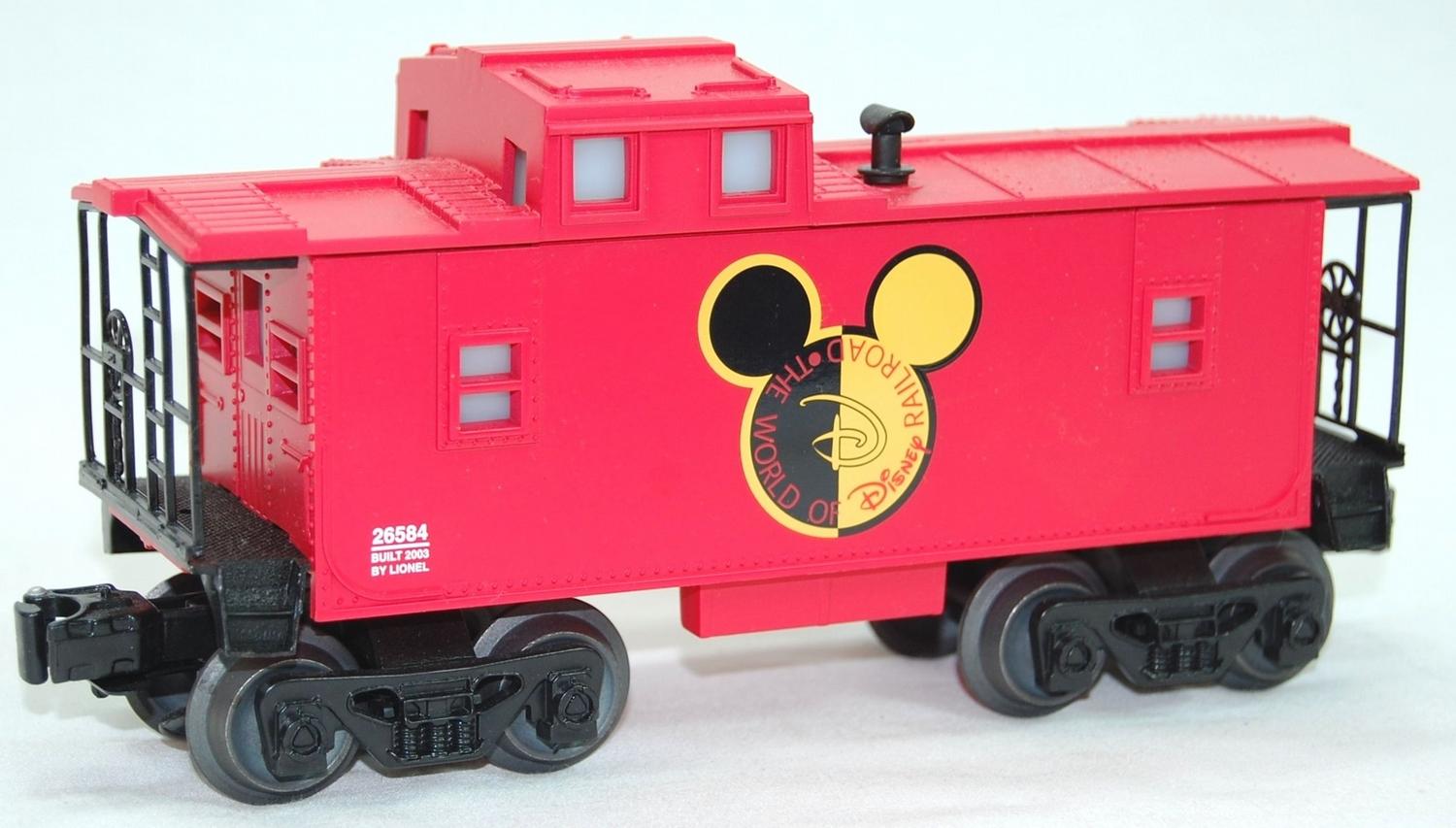 Lot of 3 Lionel "O" Guage Disney Train Cars - World of Disney, Finding ...