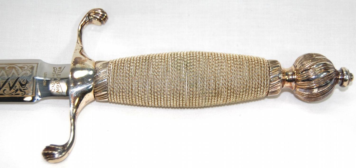 The George Washington Presentation Dagger, by The US Historical Society ...