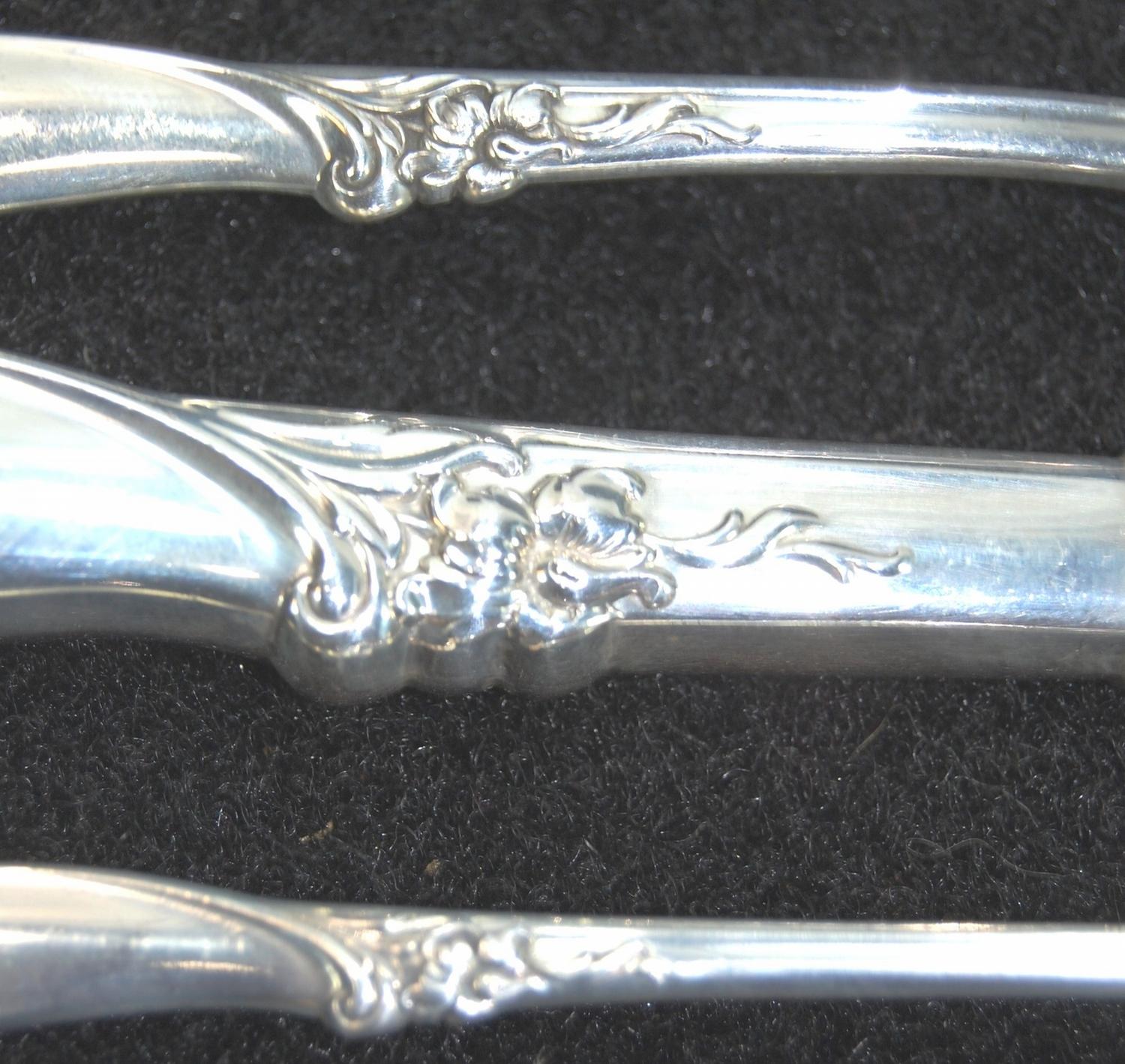 International Sterling, "Silver Melody" Pattern, Flatware Set - 77 ...
