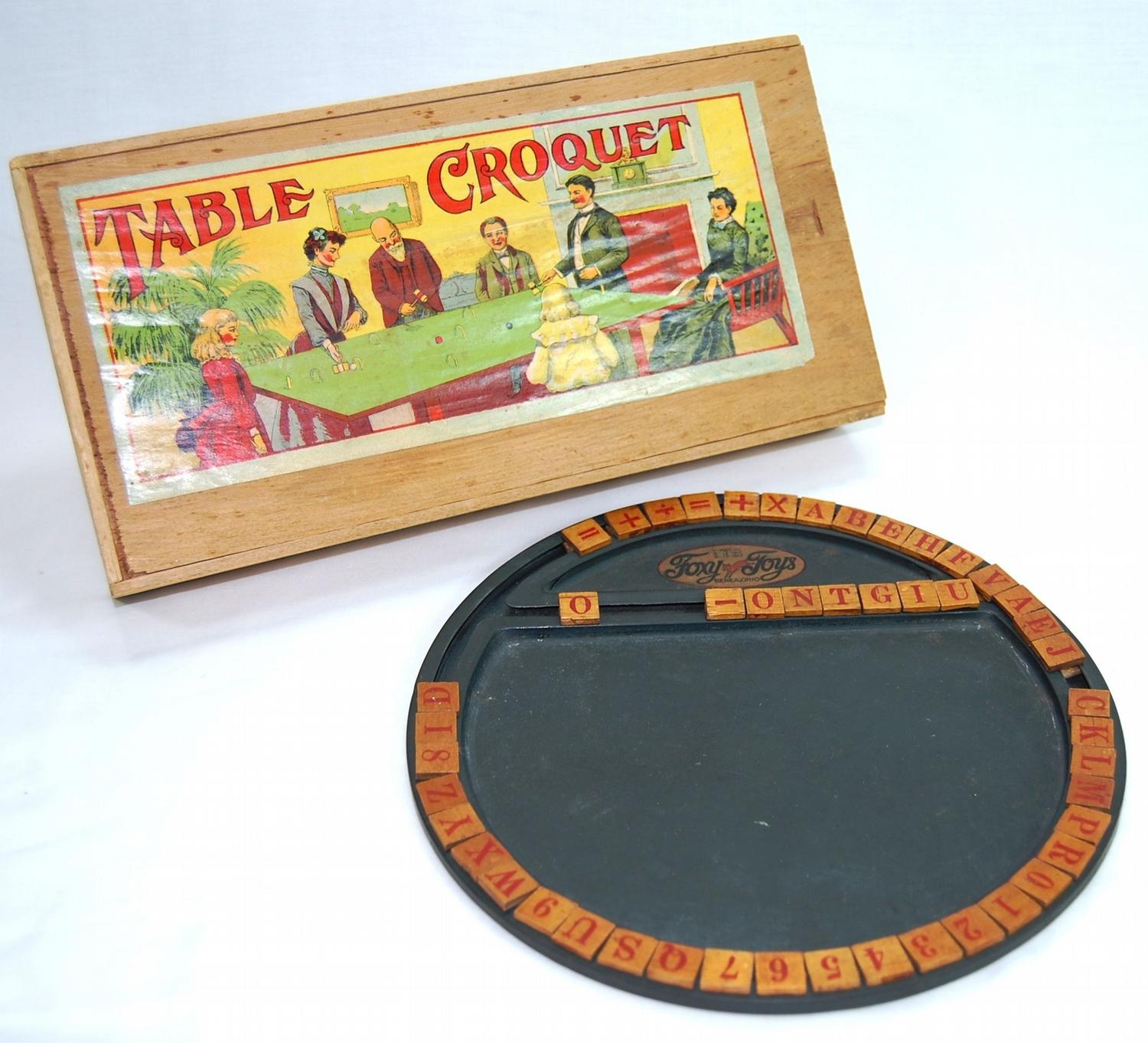 Ward Kimball's Toy Collection: Table Croquet & Foxy Toys