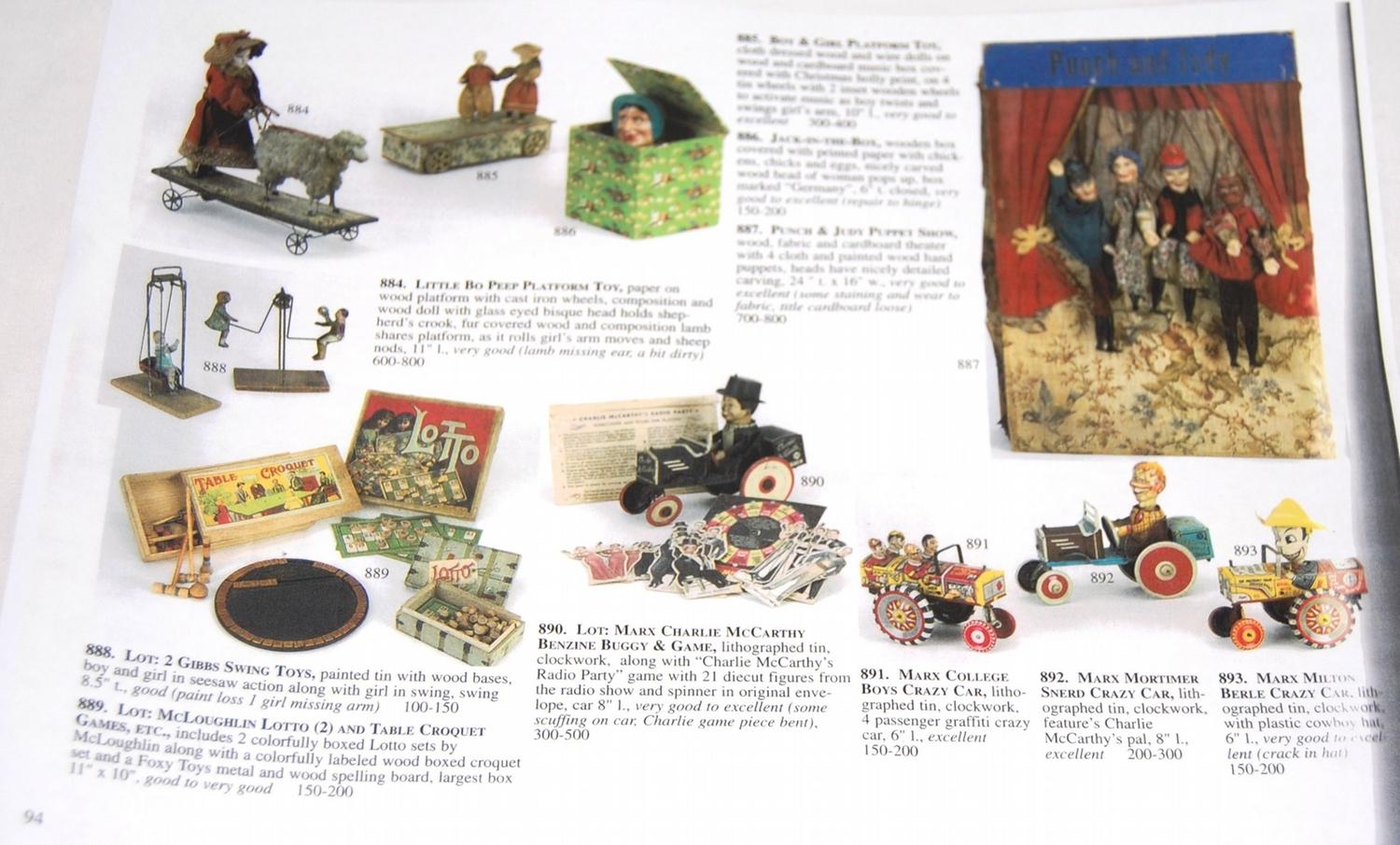 Ward Kimball's Toy Collection: Table Croquet & Foxy Toys