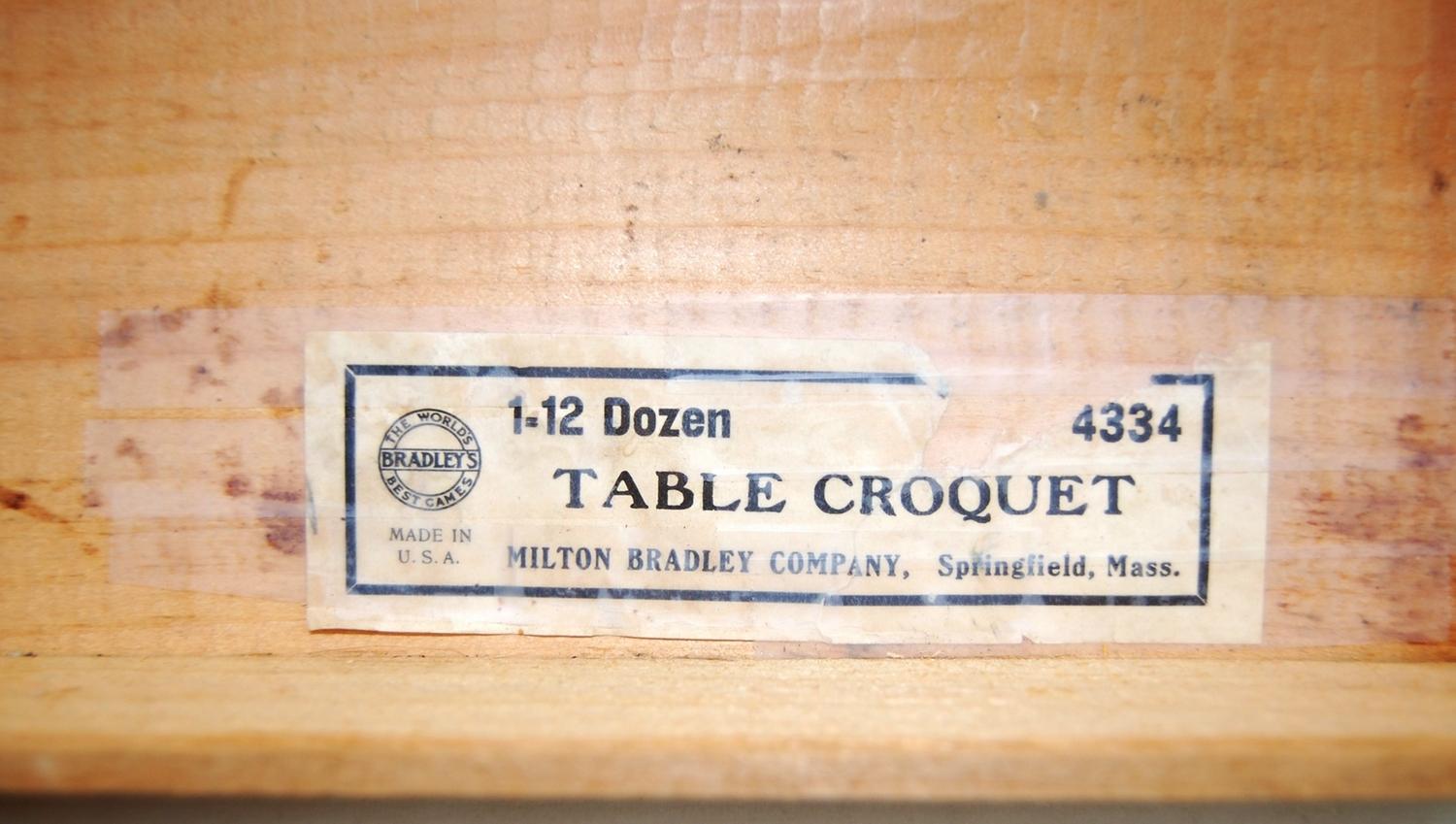 Ward Kimball's Toy Collection: Table Croquet & Foxy Toys