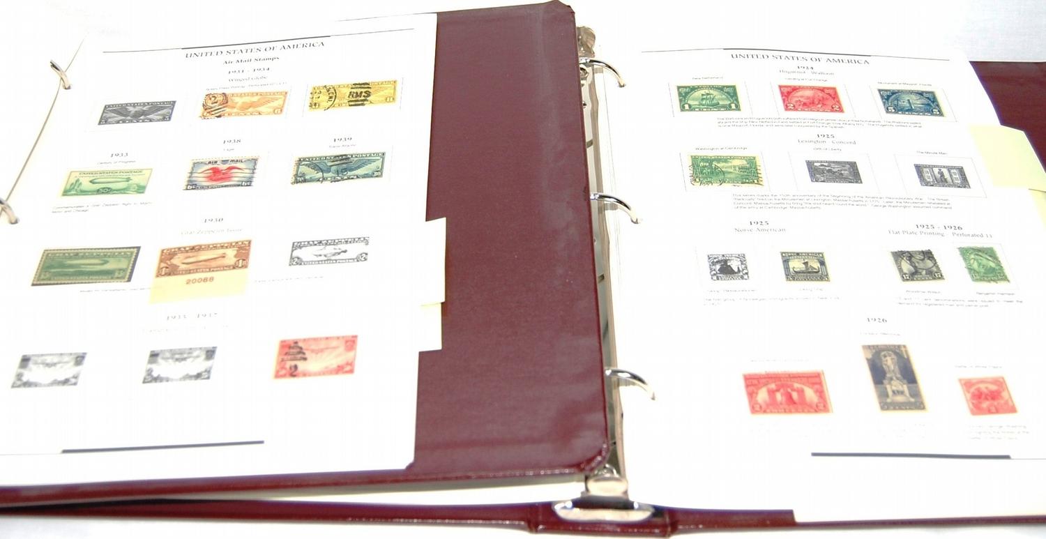 Pair of Vintage US Stamp Albums, United States