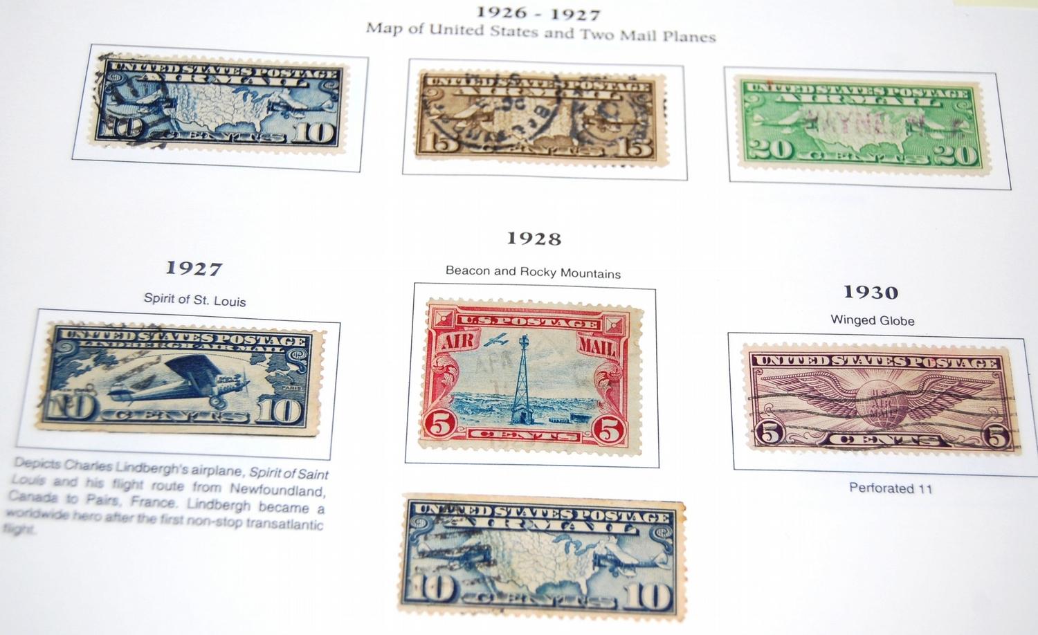 Pair of Vintage US Stamp Albums, United States
