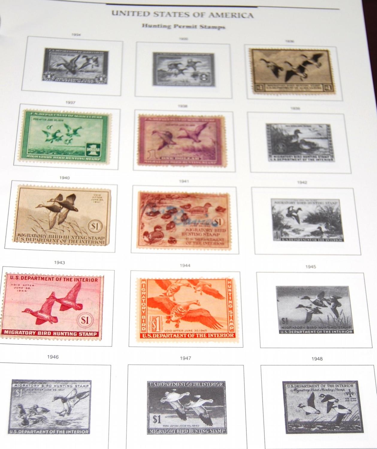 Pair of Vintage US Stamp Albums, United States