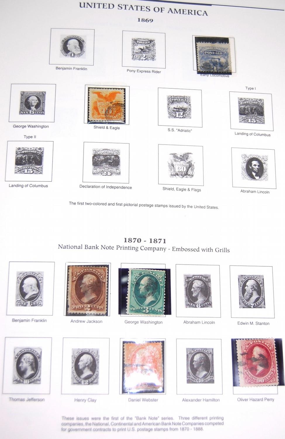 Pair of Vintage US Stamp Albums, United States