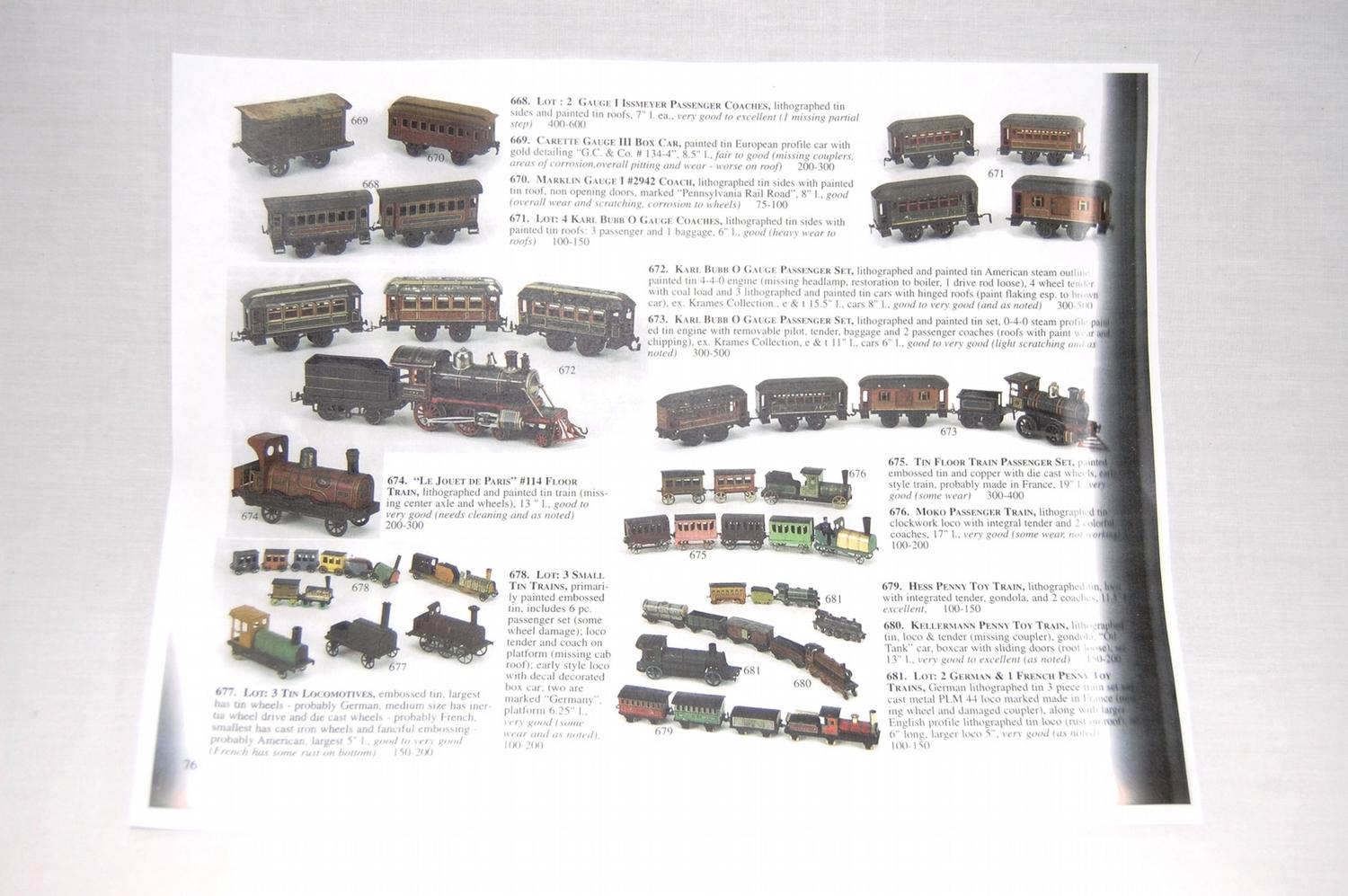 Ward Kimball's Toy Collection: Hess Penny Toy Train