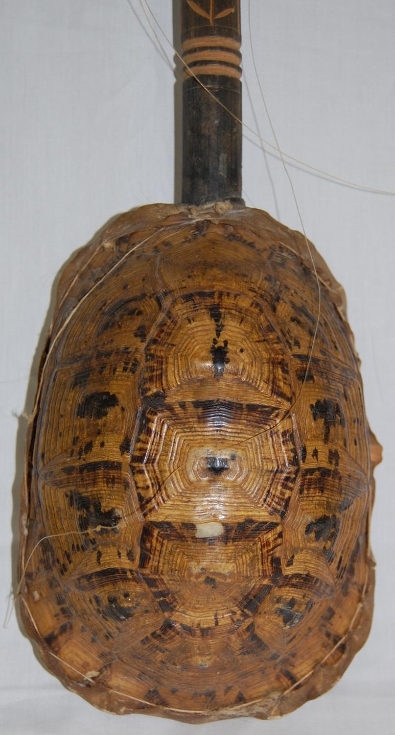 Pair of Vintage Tortoise Shell / Turtle Native Guitar, String ...