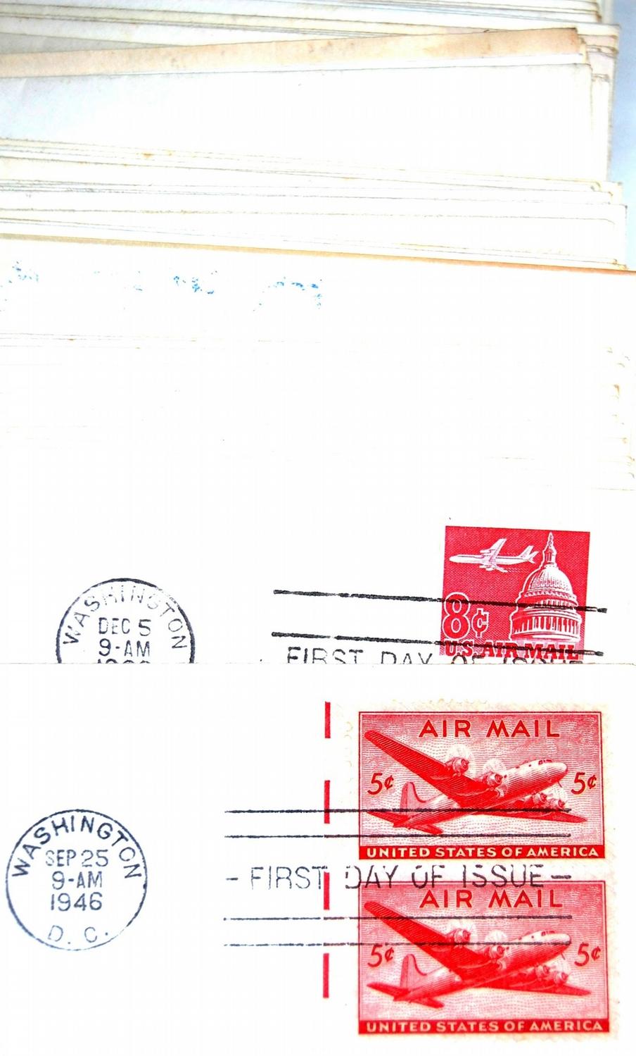 Vintage First Day Issue Stamp Covers, Collection of over 435 Covers Total