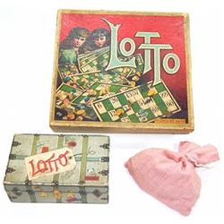 Ward Kimball's Toy Collection: Antique Lotto Game
