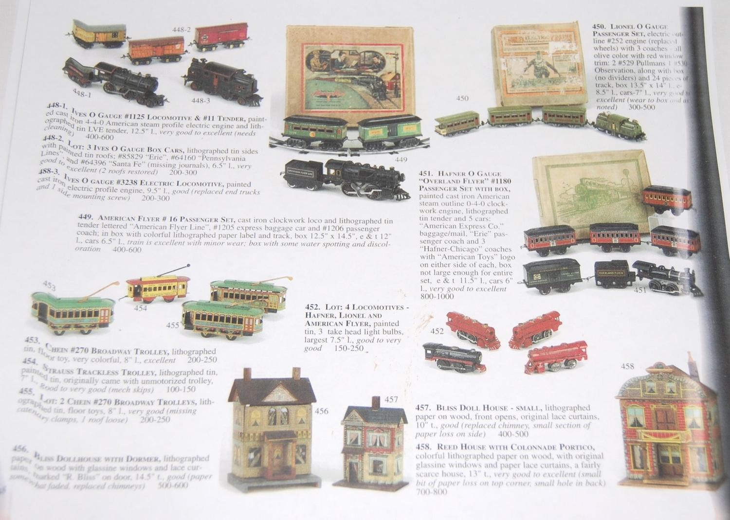 Ward Kimball's Toy Collection: Lionel 'O' Guage Train Set W/ Box, 1920 ...