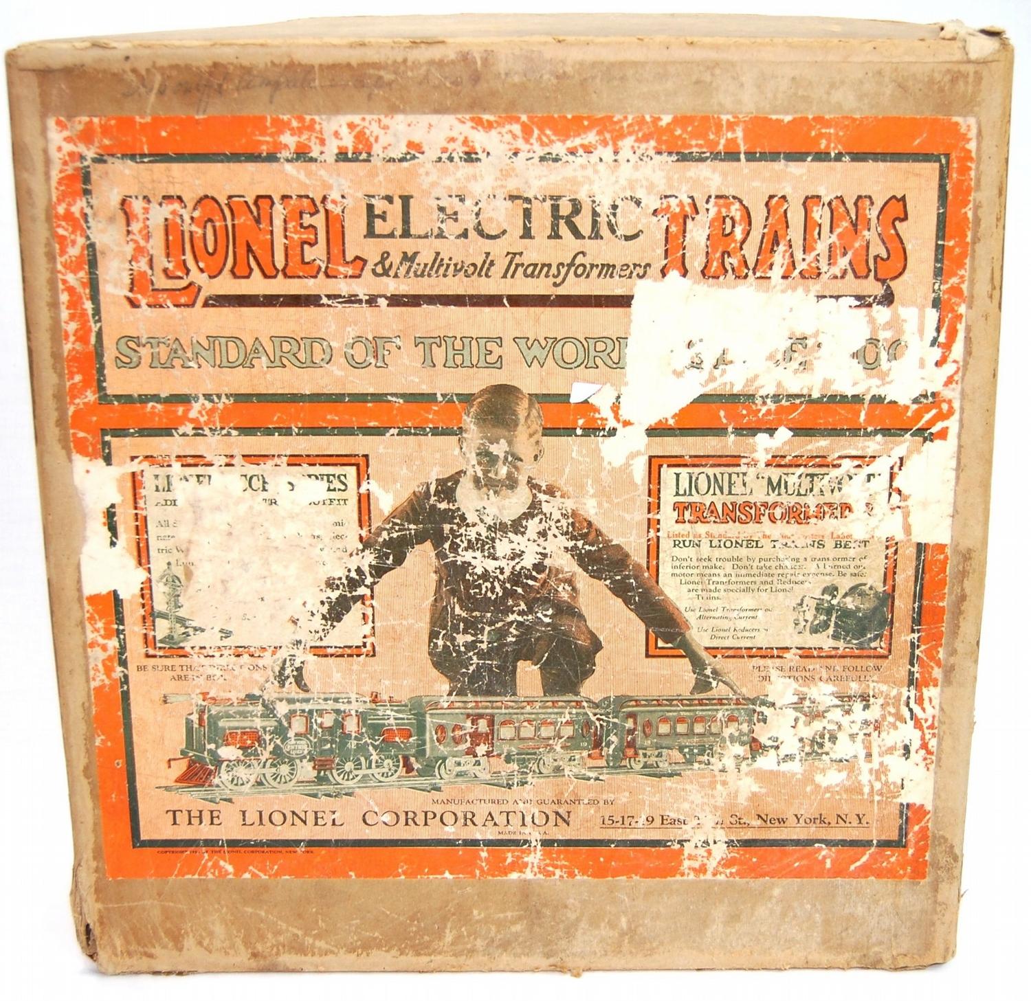 Ward Kimball's Toy Collection: Lionel 'O' Guage Train Set W/ Box, 1920 ...