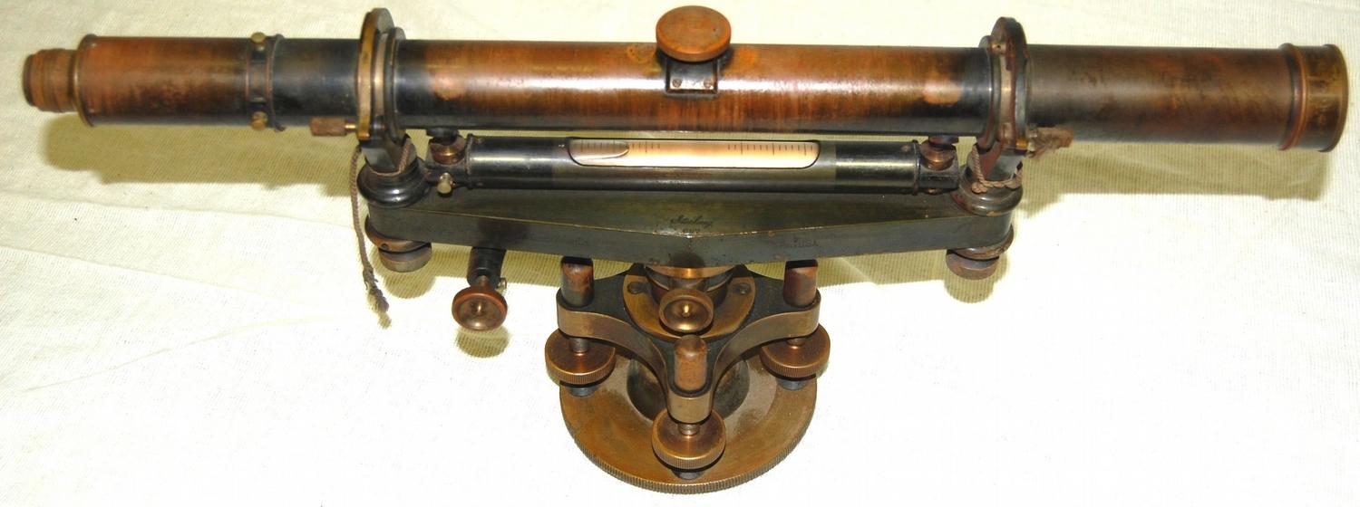 Warren - Knight Co. "Sterling 857" Transit W/ Original Box & Tripod ...