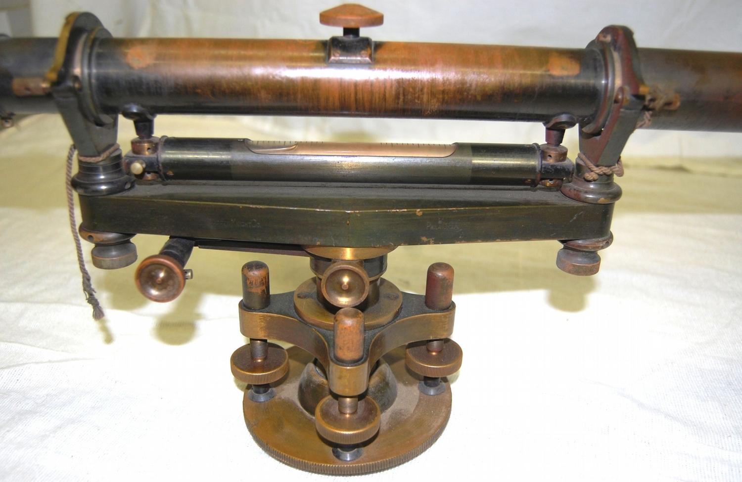 Warren - Knight Co. "Sterling 857" Transit W/ Original Box & Tripod ...