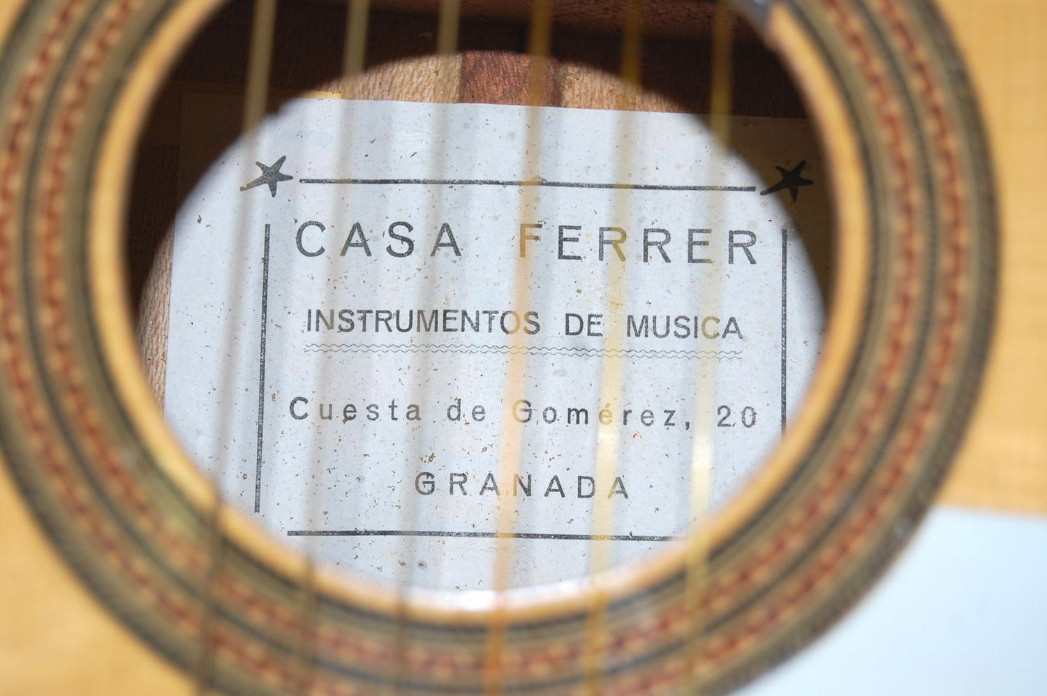 Classical Guitar By Casa Ferrer, From Granada, Musical String Instrument