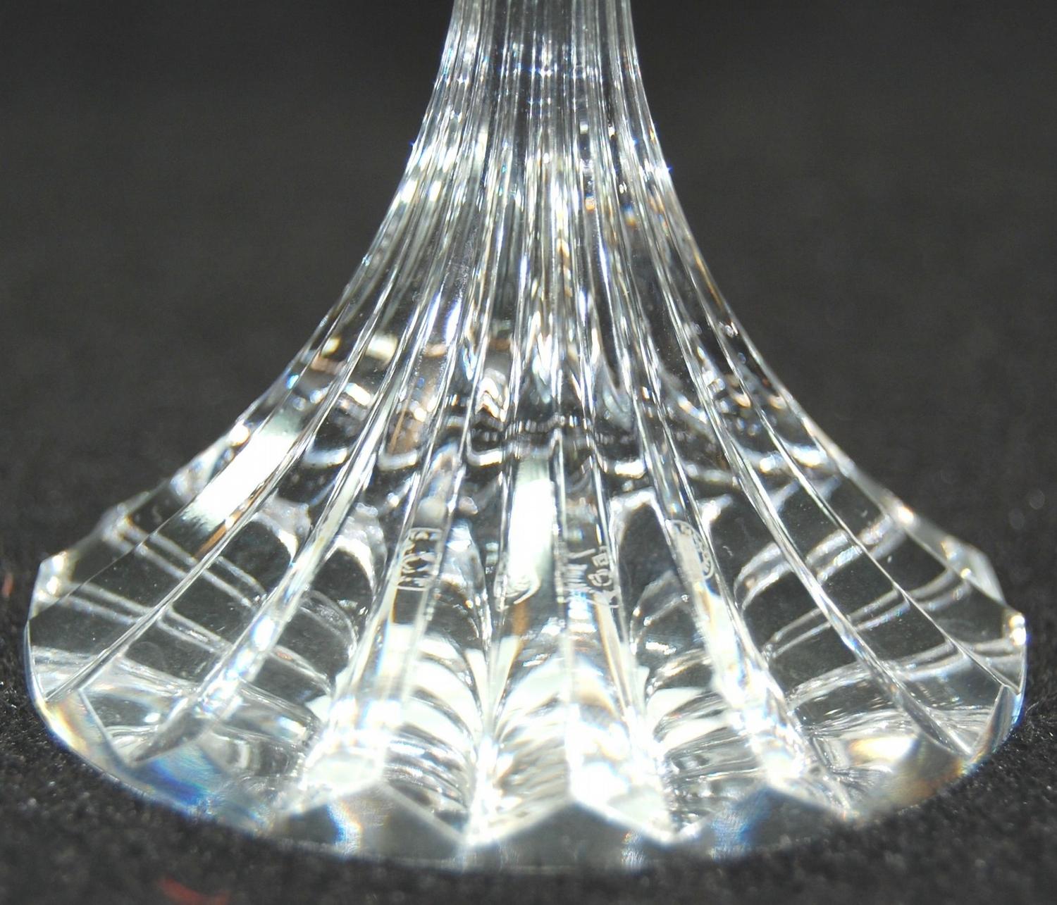 Set of 14 Baccarat Crystal Glasses - Water, Wine, & Champagne