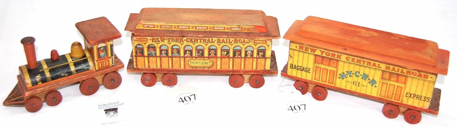 Ward Kimball's Toy Collection: Bliss NY Central Railroad Floor Train ...