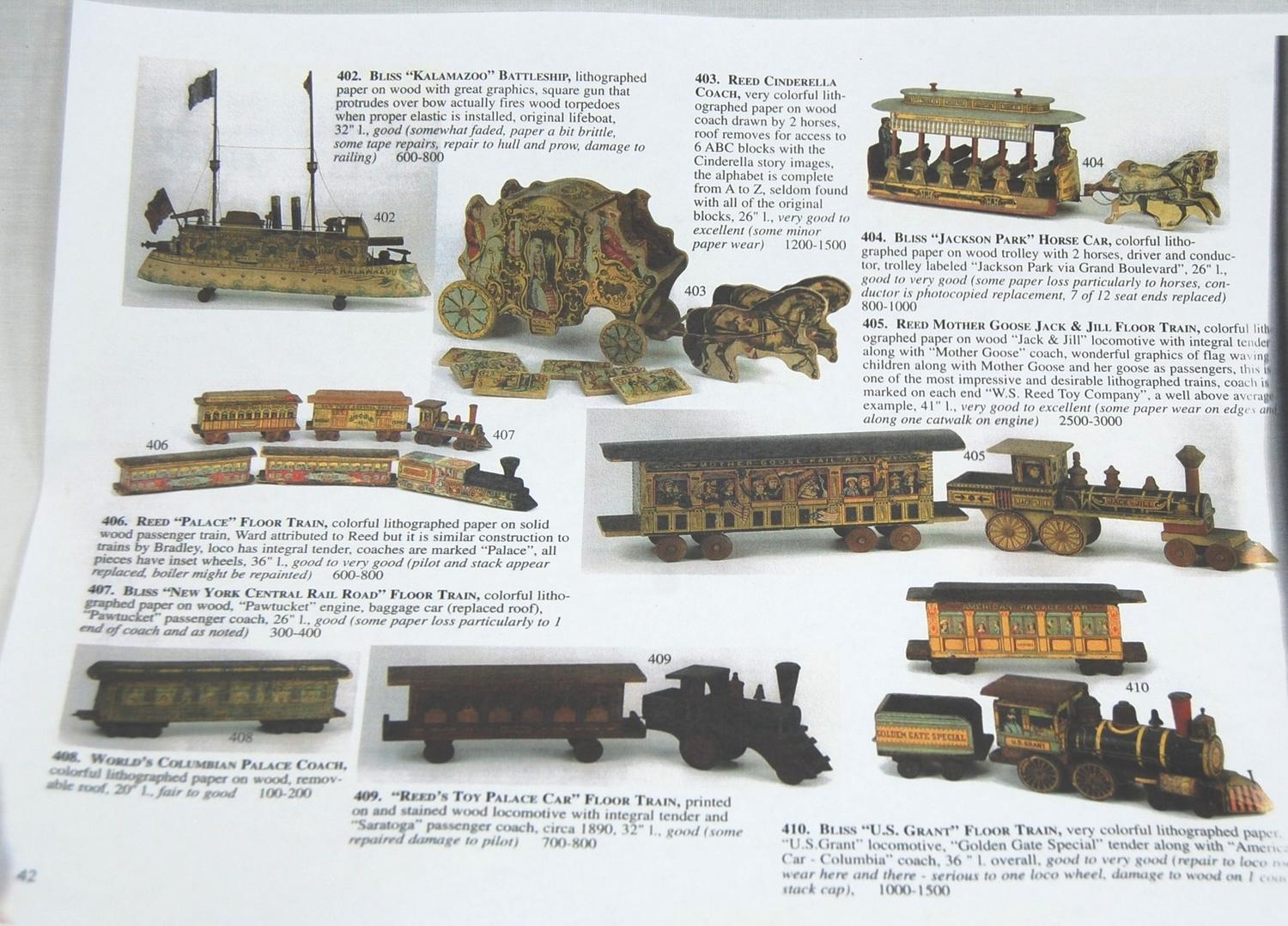 Ward Kimball's Toy Collection: Bliss NY Central Railroad Floor Train ...