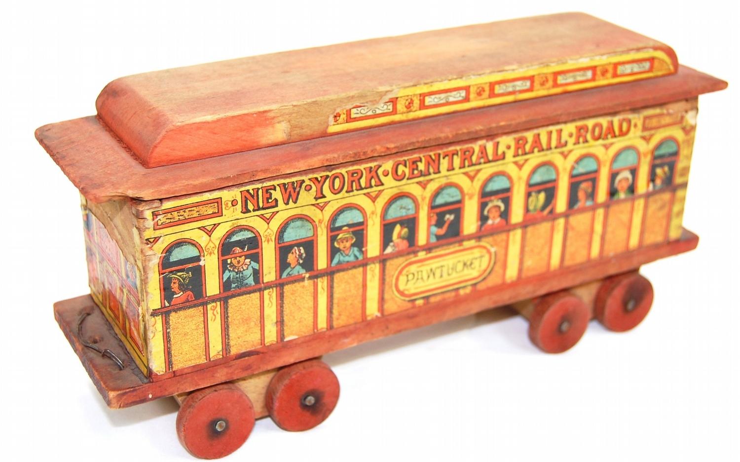 Ward Kimball's Toy Collection: Bliss NY Central Railroad Floor Train ...