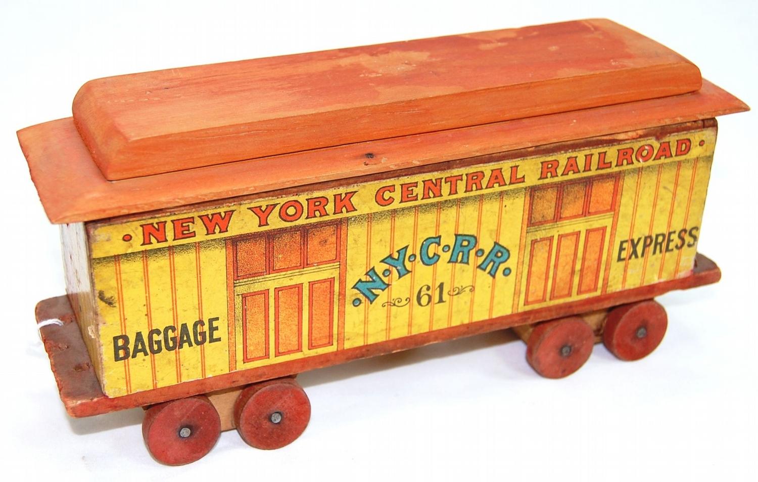 Ward Kimball's Toy Collection: Bliss NY Central Railroad Floor Train ...