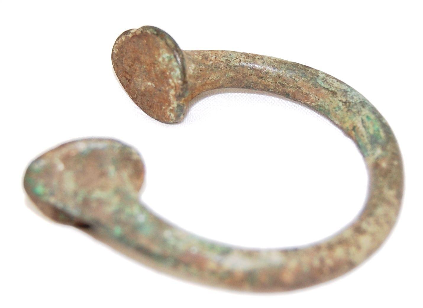Lot of 2 "Duoro" Shipwreck Bronze Manillas or Slave Tokens from Prior ...