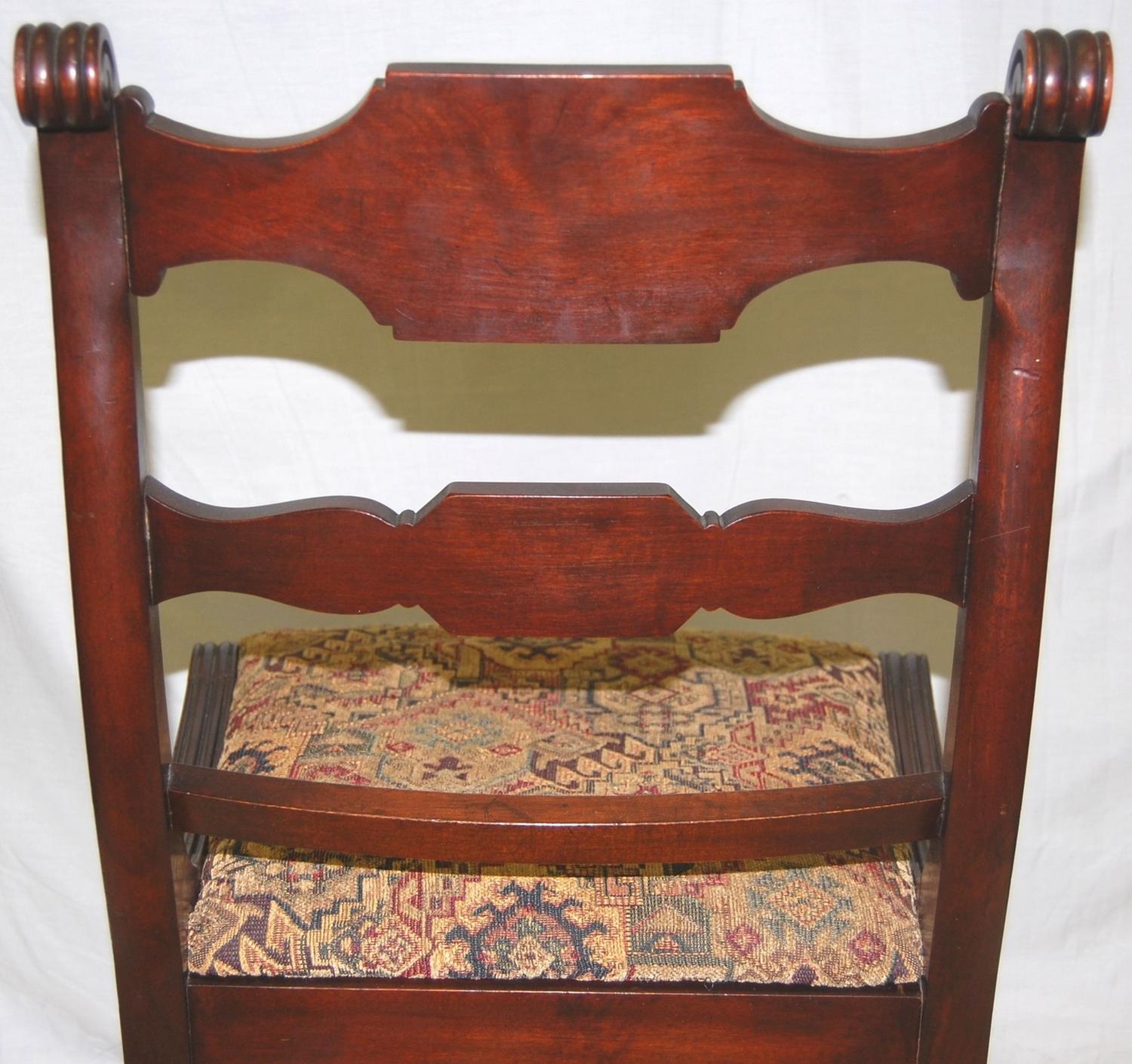 Ornate Carved Desk or Side Chair, Colonial Manufacturing Co.