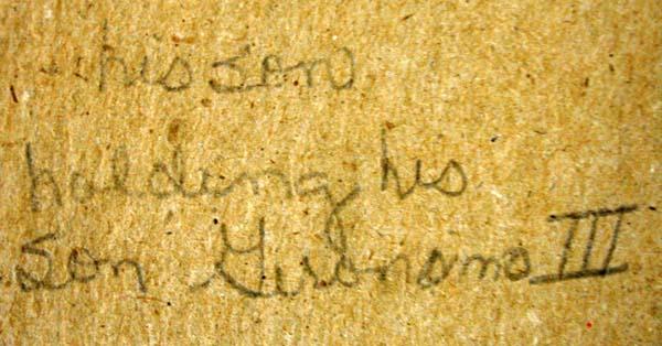 Autographed Vintage Photo Print of Geronimo III