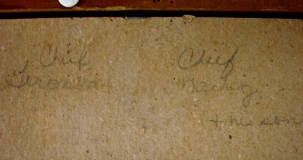 Autographed Vintage Photo Print of Geronimo III