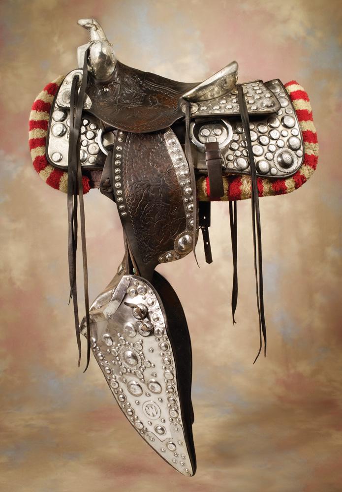 Newell Silver Parade Saddle with Bohlin Parts