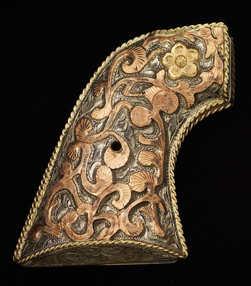 Pair of Edward H Bohlin Fancy Gun Grips