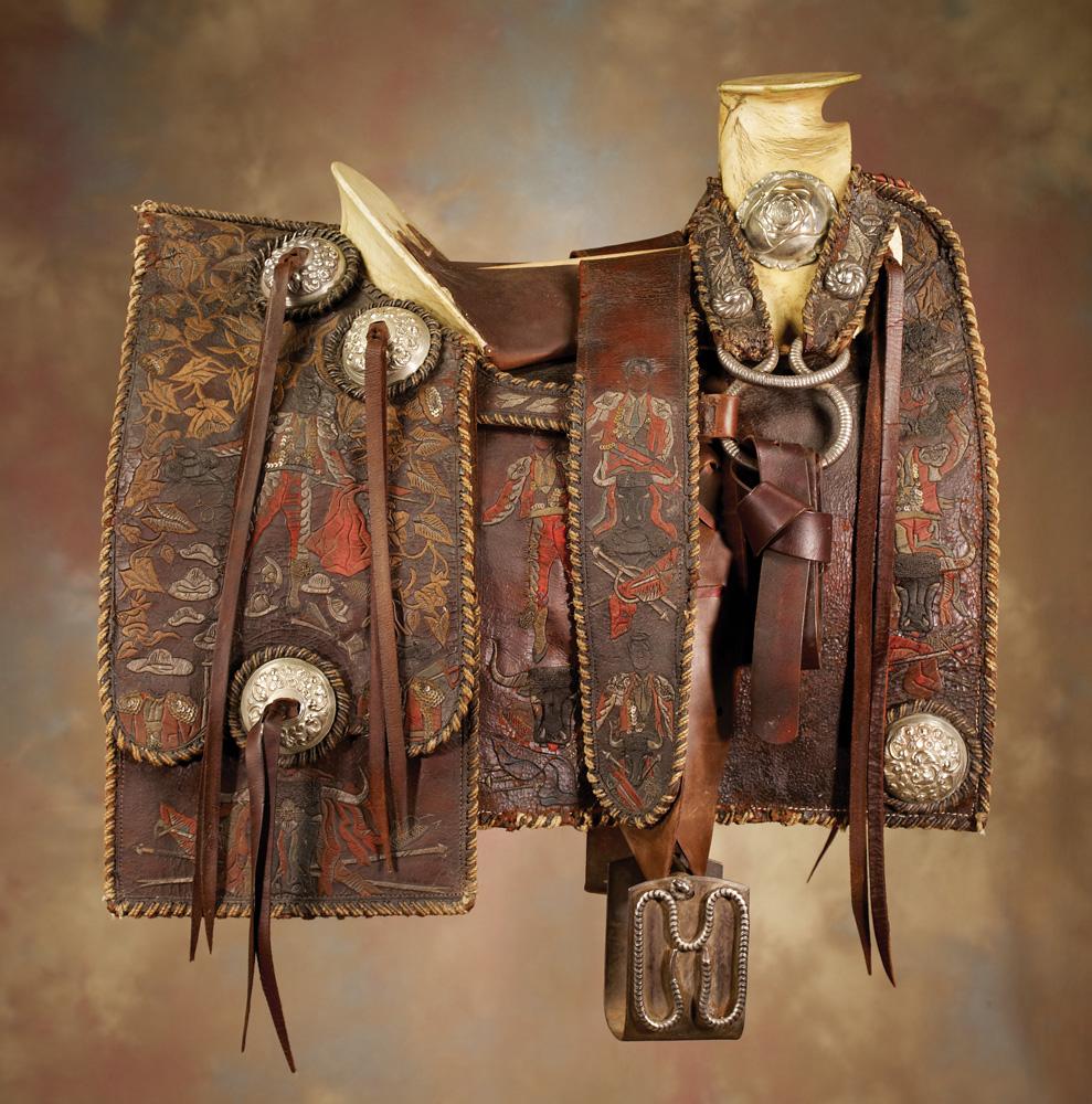 19th Century Bull Fighting Saddle