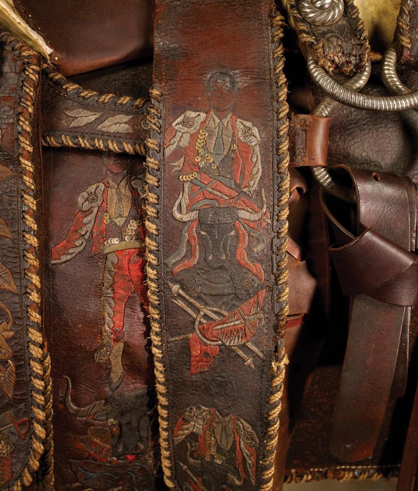 19th Century Bull Fighting Saddle