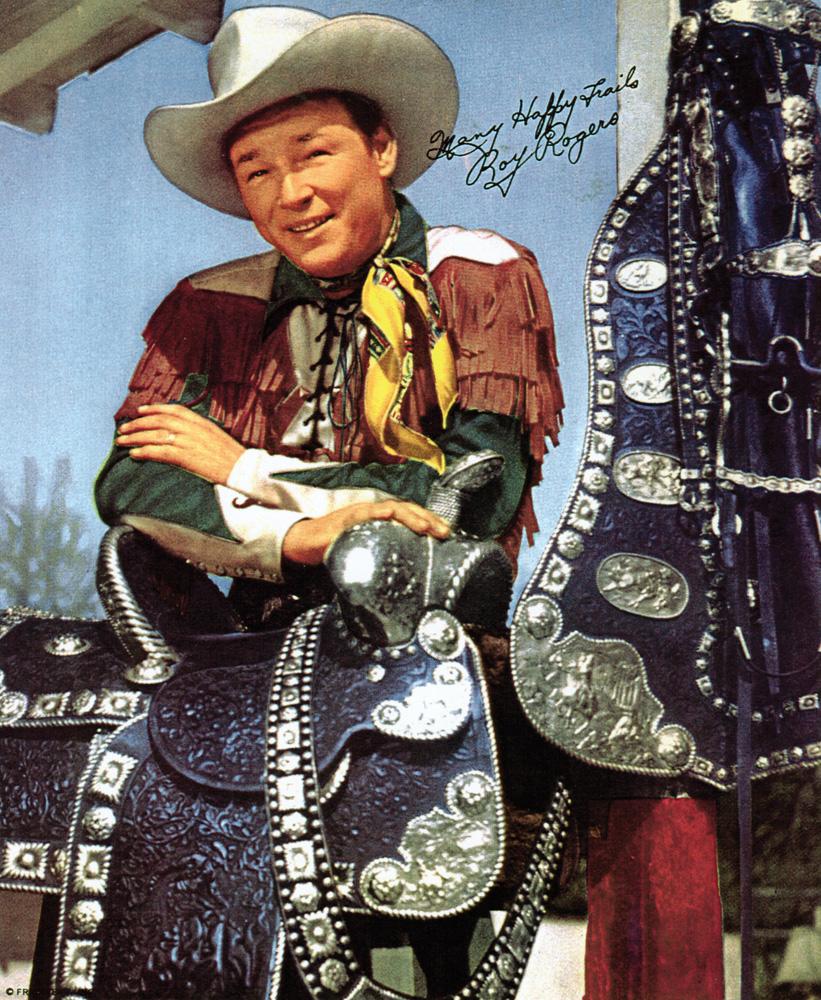 Roy Rogers’ McCabe Spurs, Boot Tops and Gauntlets