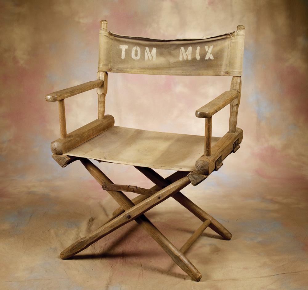 Tom Mix Director’s Chair