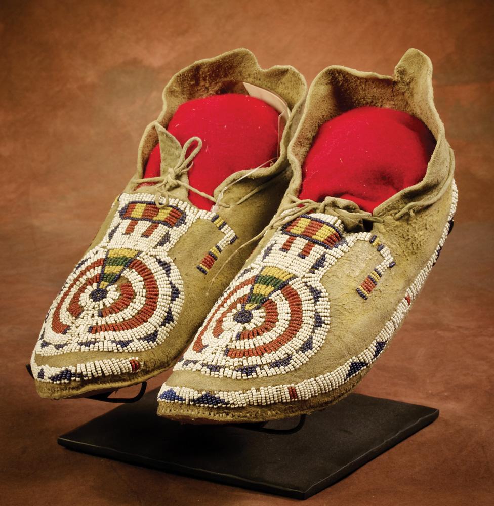 Cheyenne Beaded Moccasins
