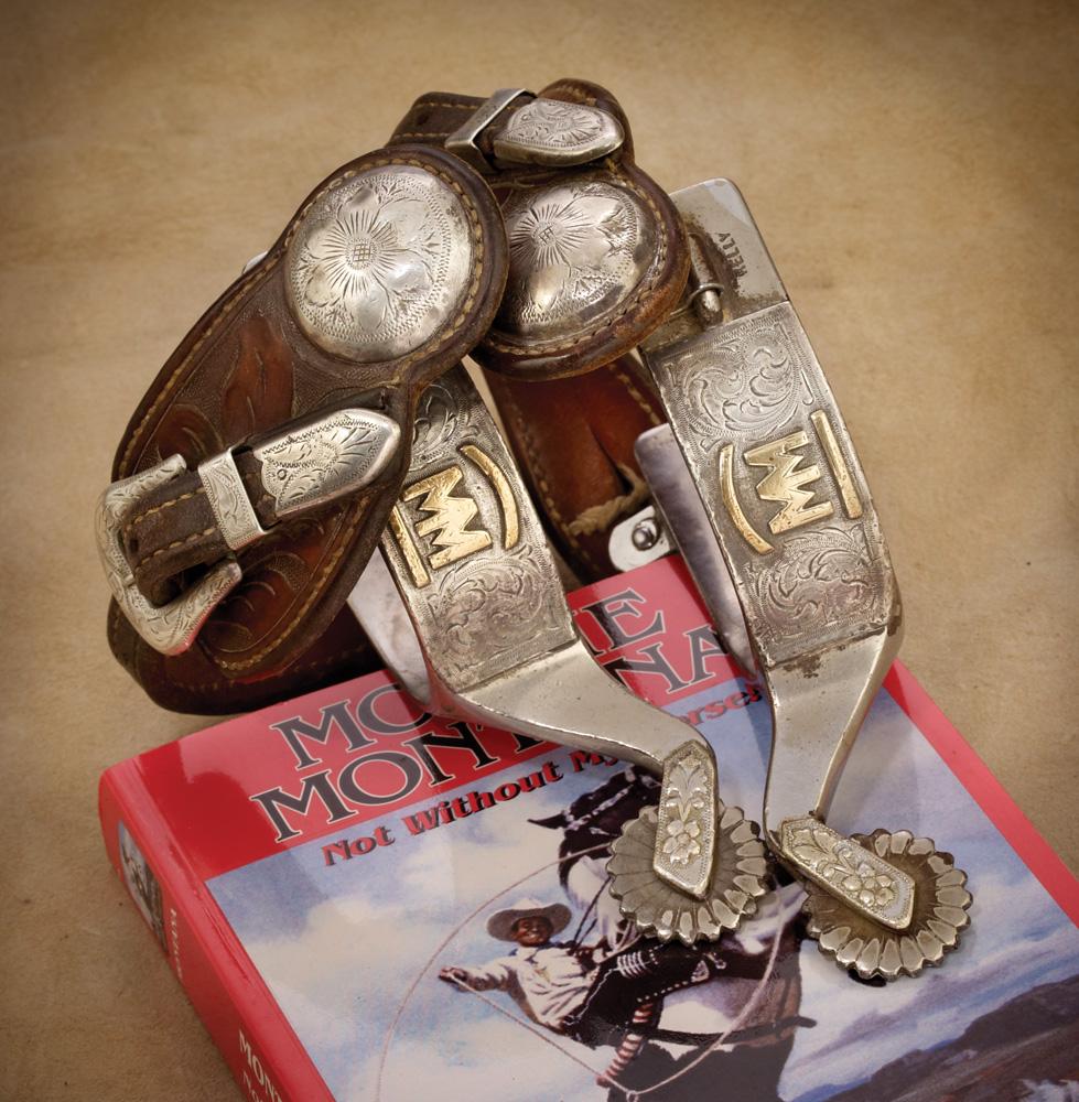 Montie Montana’s Bohlin Mounted Kelly Spurs