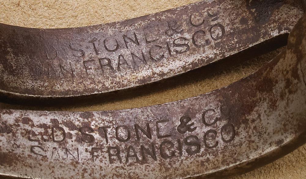 L D Stone San Francsco Snake Spurs