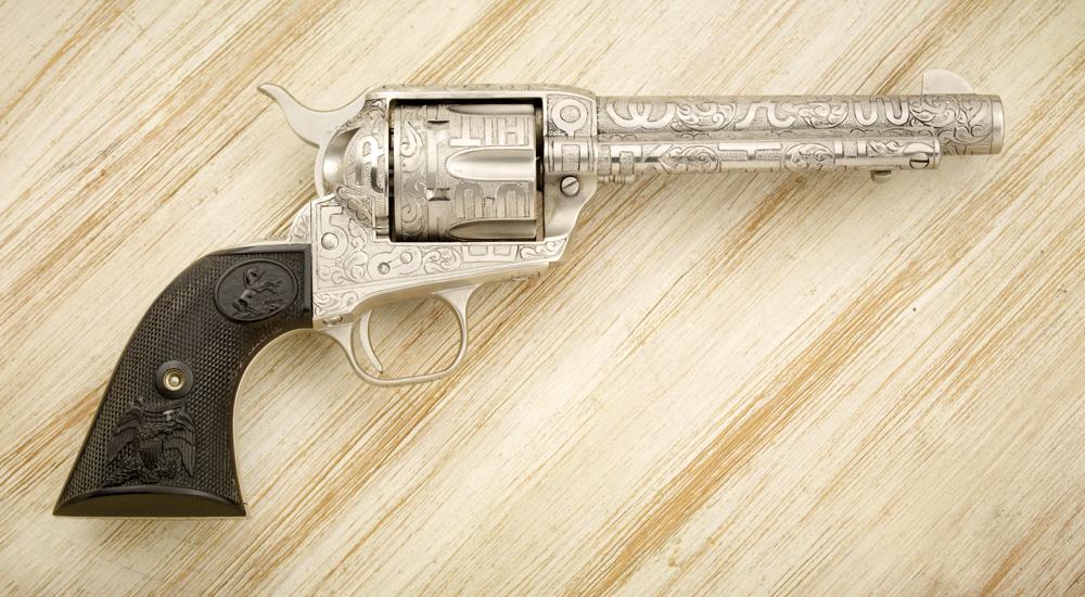 Engraved Colt .45