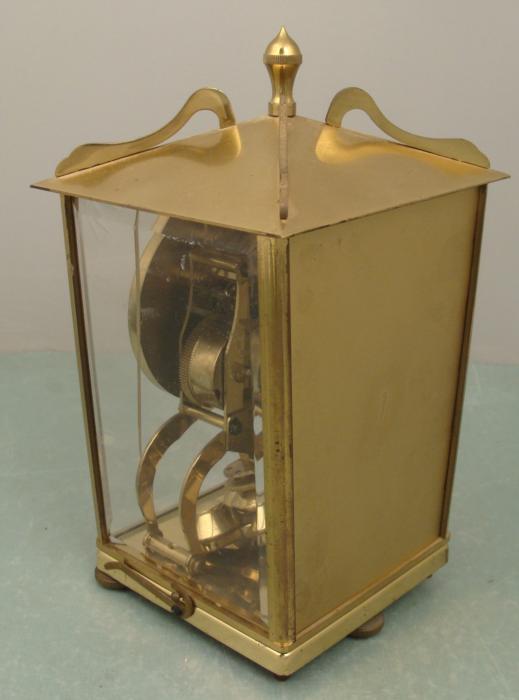 Schatz 400 Vintage Brass German Anniversary Shelf Clock