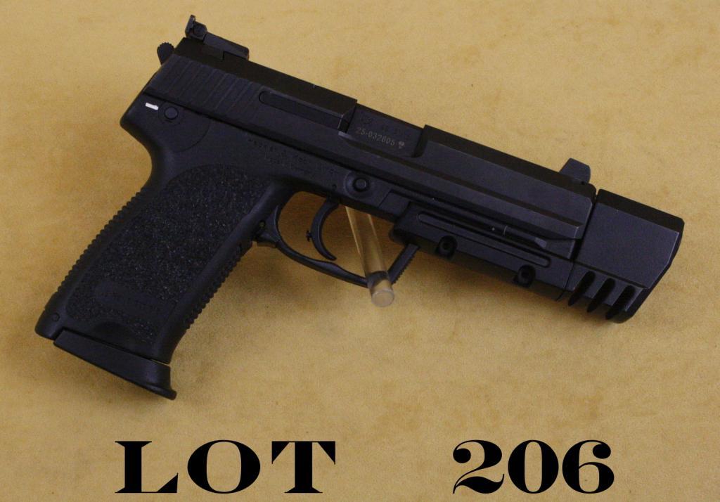 Heckler & Koch USP Match semi-auto pistol, .45 cal., 6” barrel, mat ...