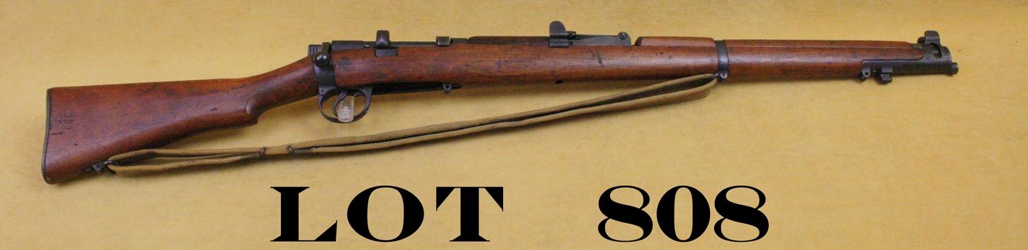 British Enfield Mark III bolt-action military style rifle, .303 British ...